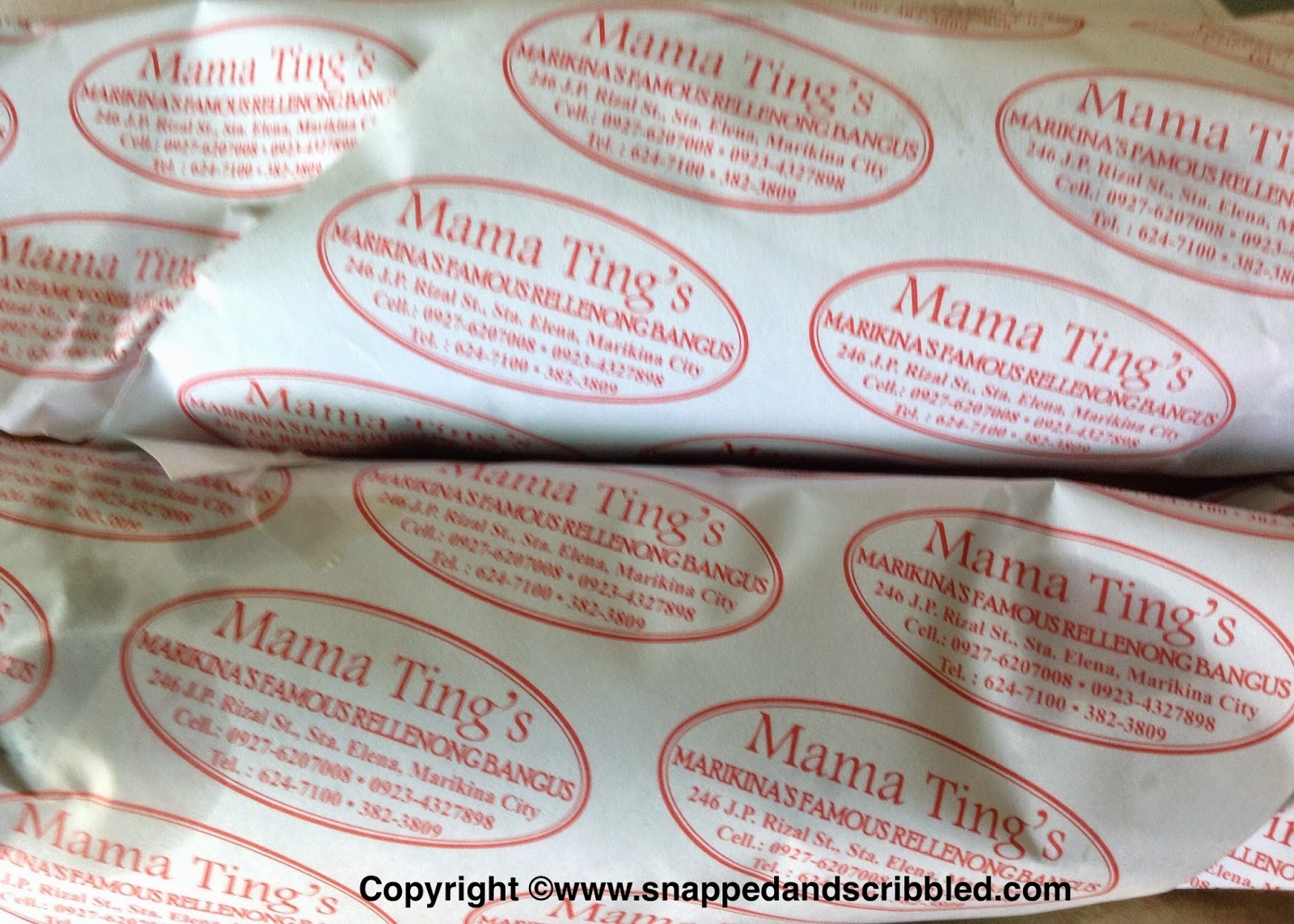 What To Buy In Marikina: Mama Ting's Rellenong Bangus - Snapped and ...
